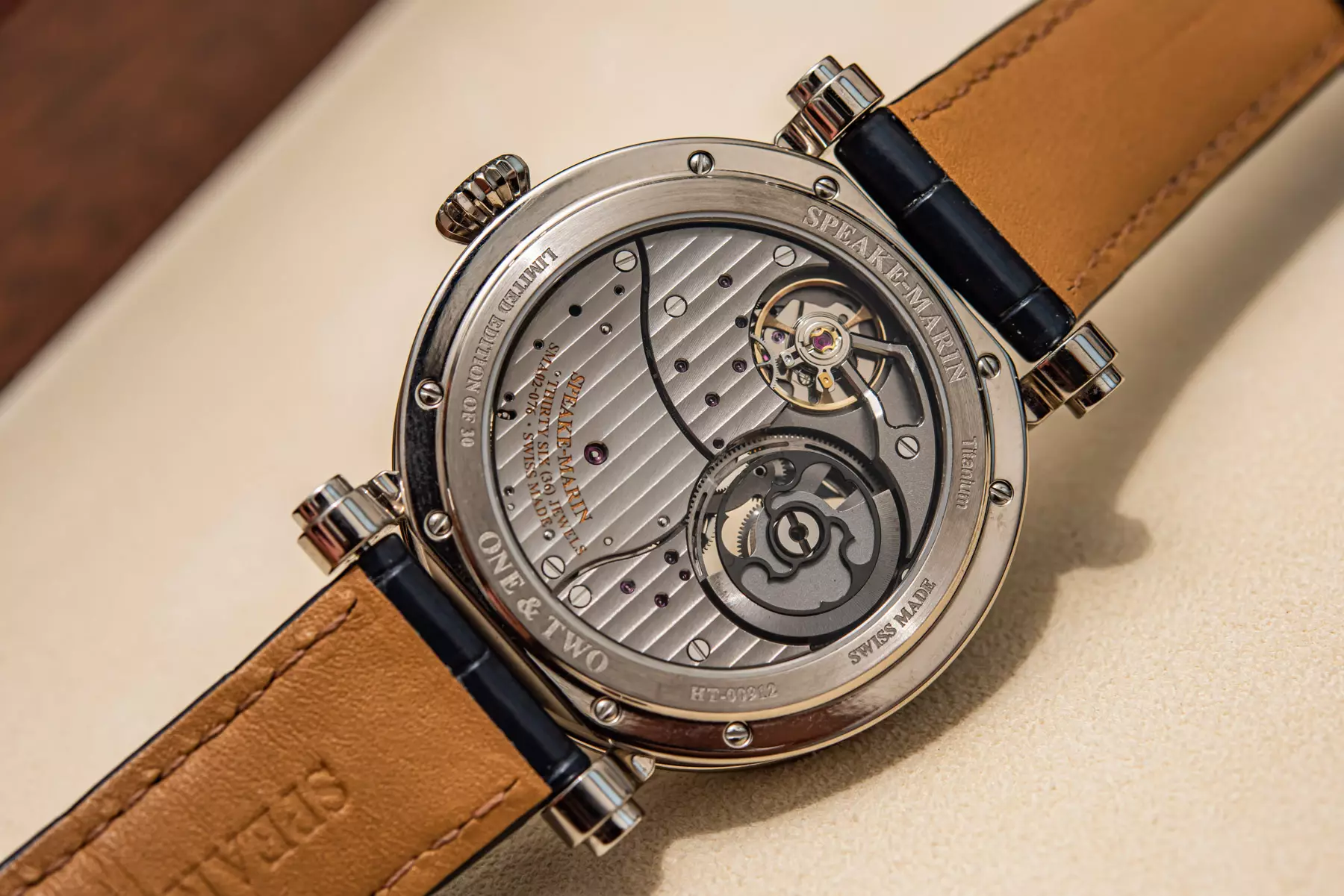 실습: Speake-Marin One&Two 오픈워크 듀얼 타임 시계 6087_8