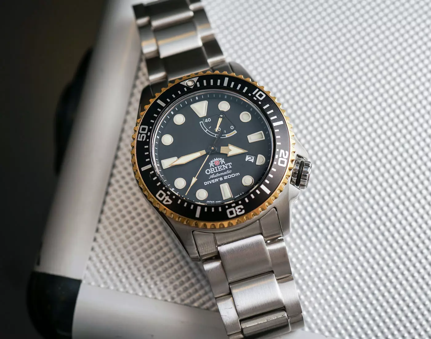 Amaliy mashg'ulotlar: Orient Triton Diver Watch 6137_1