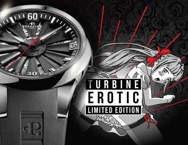 Relógio Perrelet Turbine Hentai Erotic Edição Limitada 6221_1