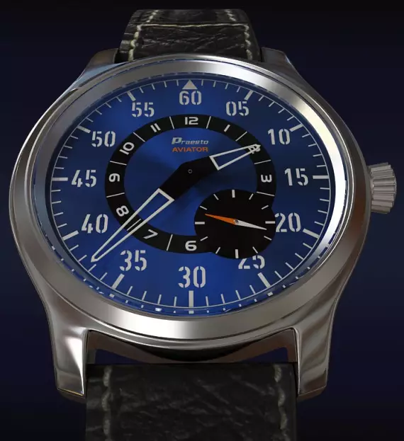 praesto-aviator-blue-dial