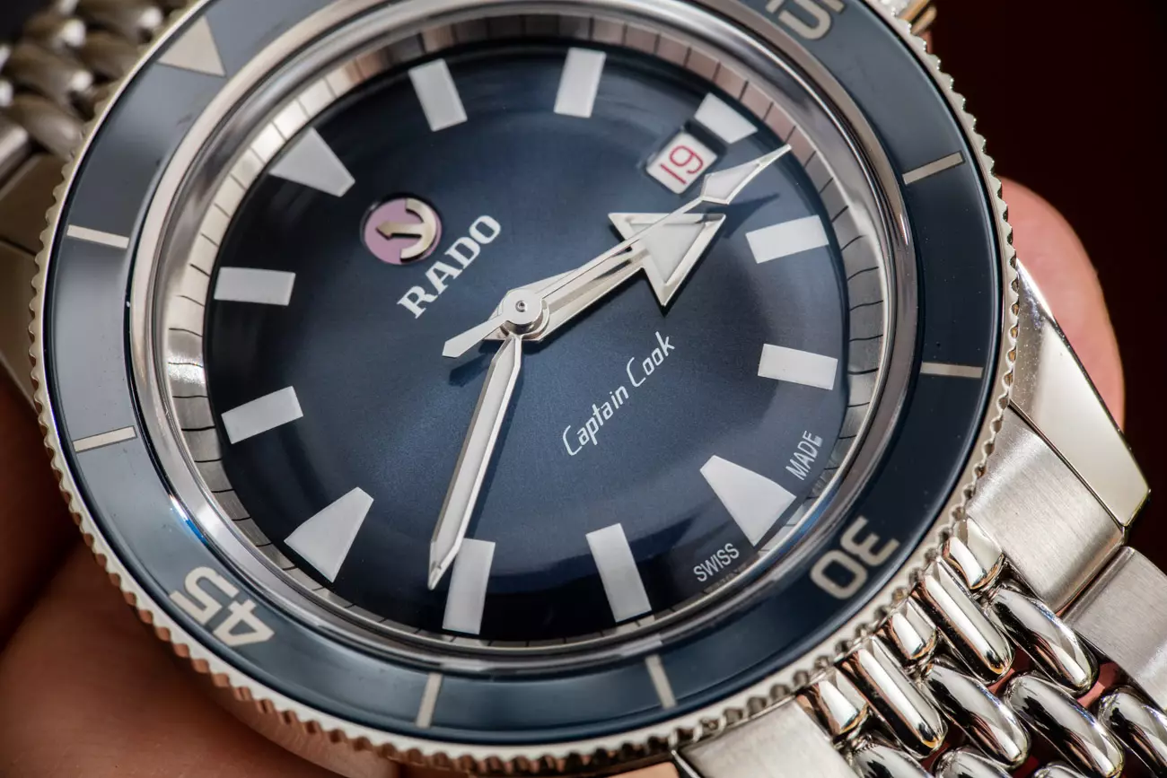 Rado Captain Cook автоматты 42 мм сағаттарды шолу 6319_7