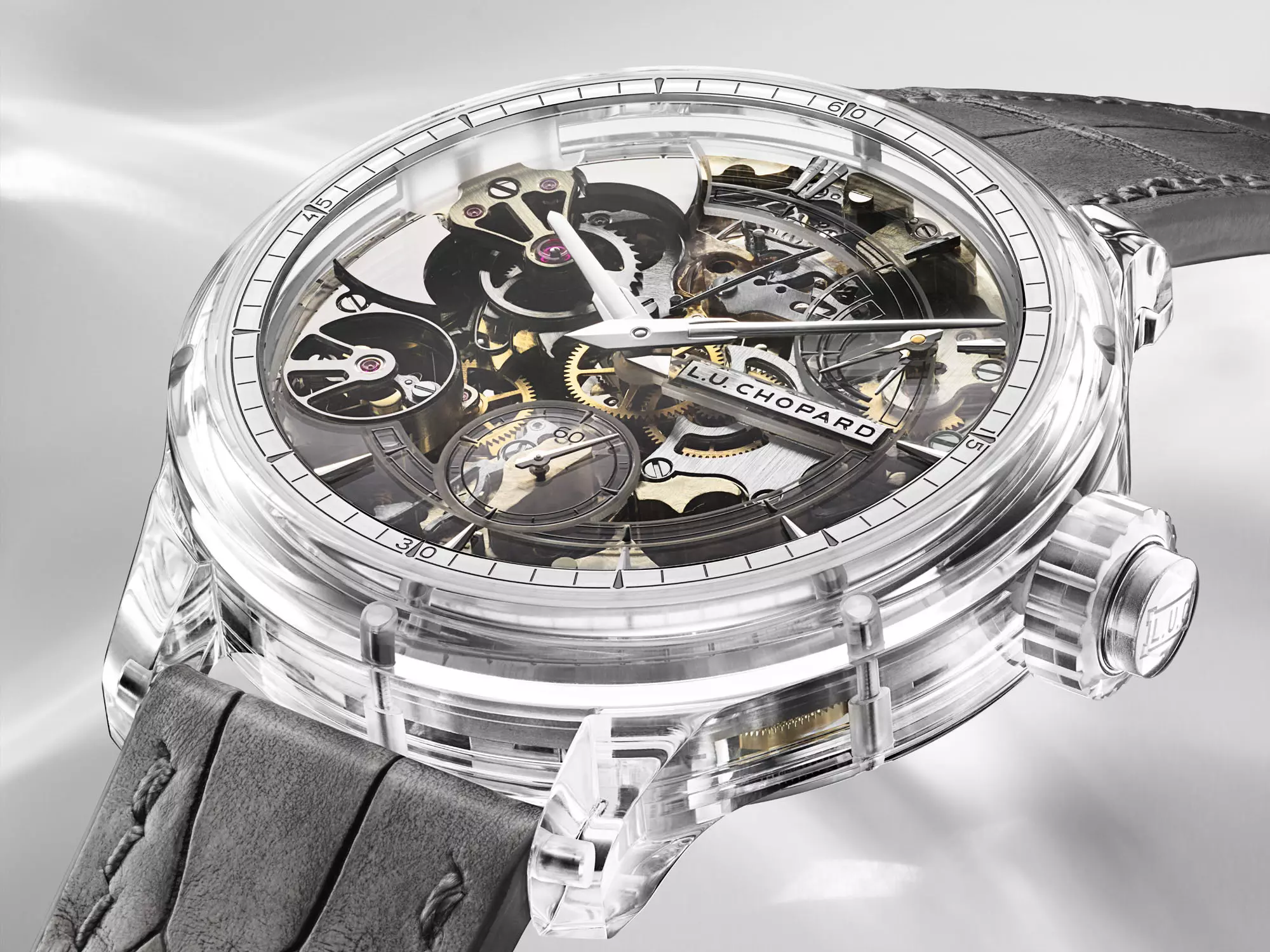 Uygulamalı: Sınırlı Üretim Chopard L.U.C Full Strike Sapphire Saat 632_1