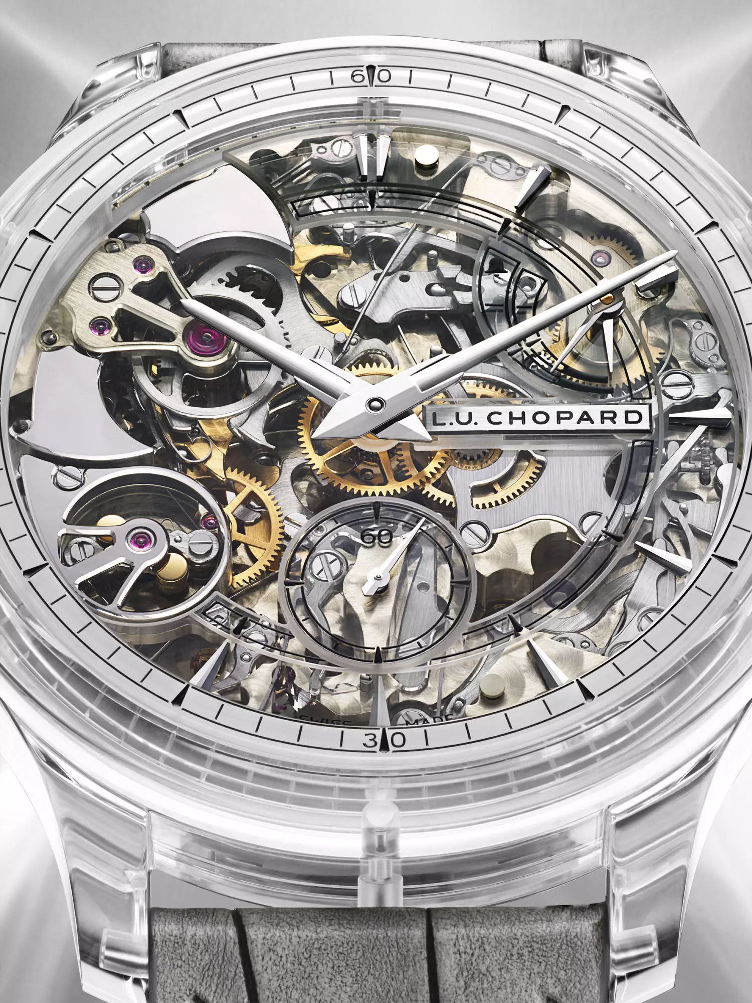 Uygulamalı: Sınırlı Üretim Chopard L.U.C Full Strike Sapphire Saat 632_4