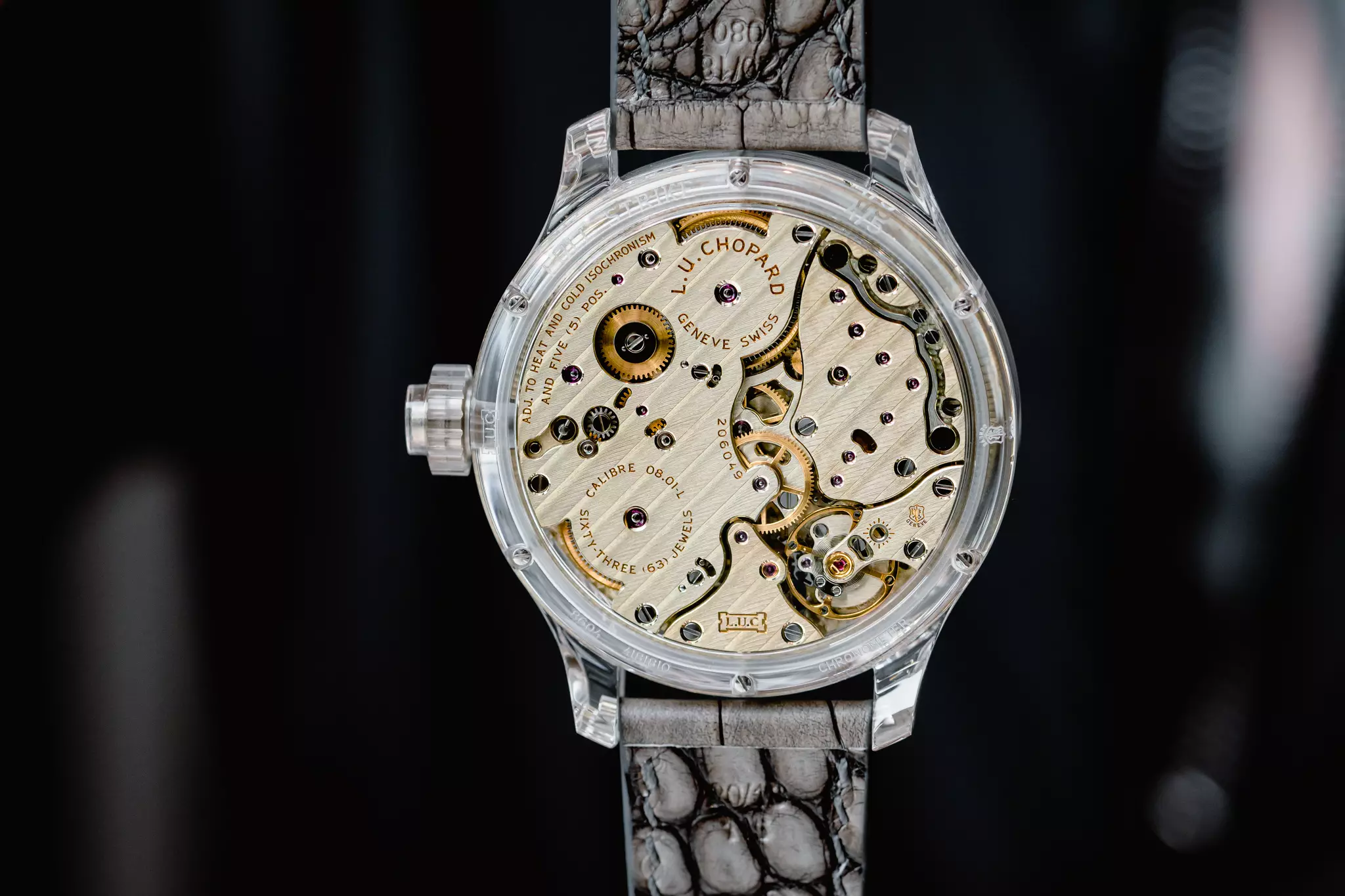 Uygulamalı: Sınırlı Üretim Chopard L.U.C Full Strike Sapphire Saat 632_5