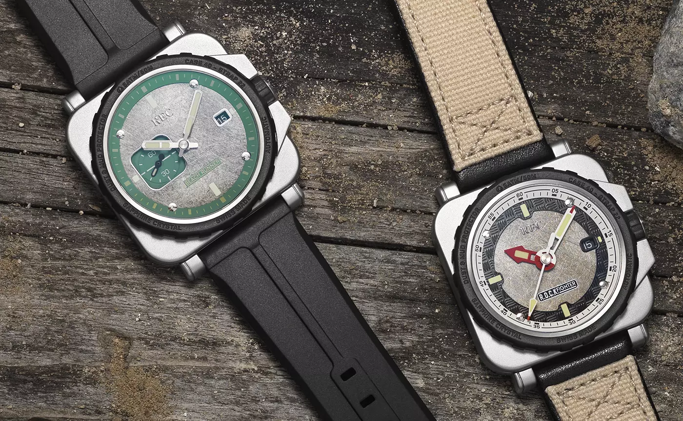 REC Debuts Limited Edition RNR Rockfighter A RNR Beachrunner Watches Wedi'u Gwneud O Gerbydau Land Rover Clasurol 6372_7