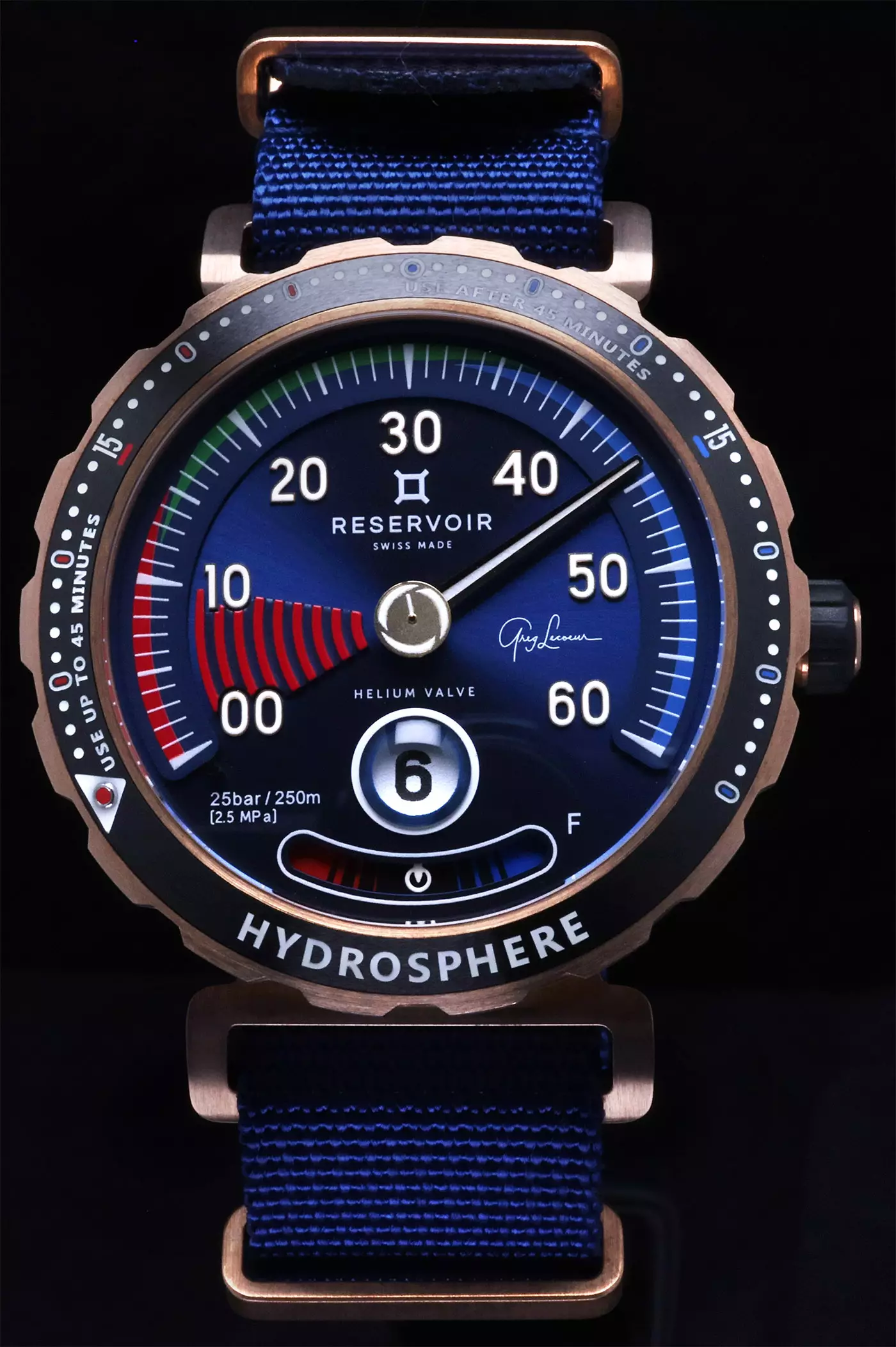 Rezervuar Limited Hydrosphere Debüt edir – Greg Lecoeur Edition Watch 6384_1