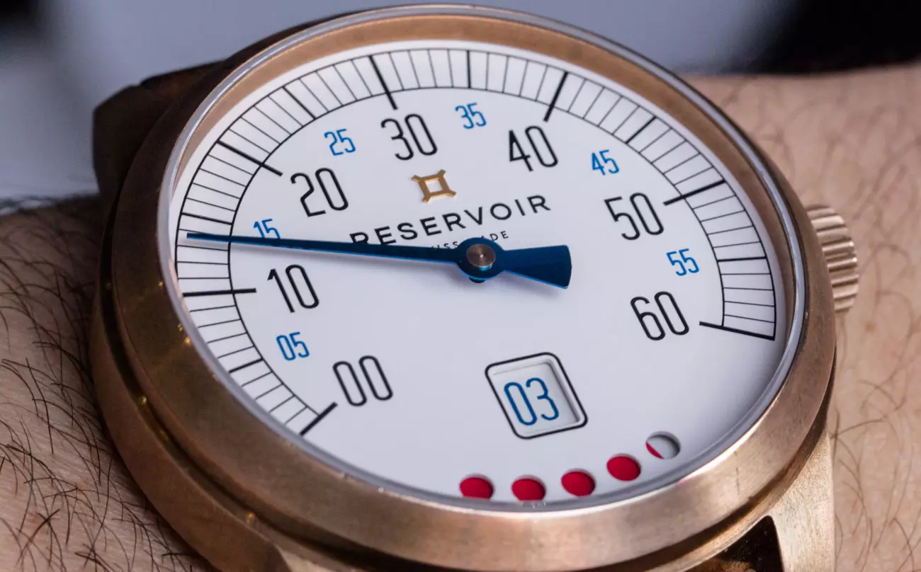 Χάλκινο ρολόι Reservoir Tiefenmesser Hands-On 6387_3