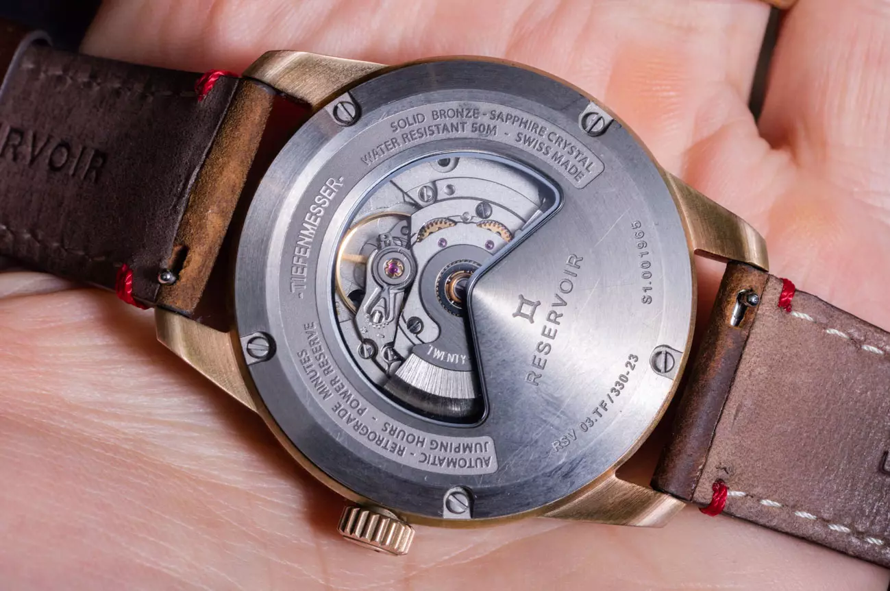 Reservoir Tiefenmesser Bronze horloge Hands-On 6387_6