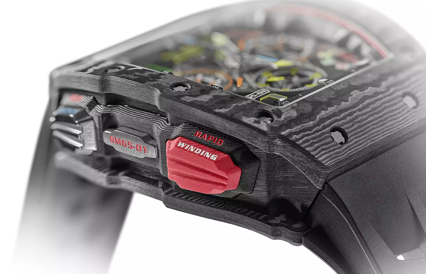 Richard Mille zbulon orën kronografike RM 65-01 automatike të ndarjes së sekondave 6429_6