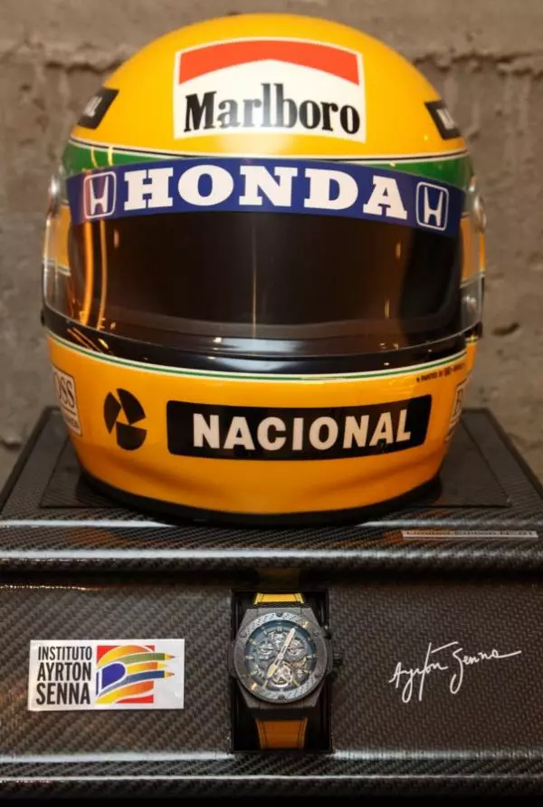 Hublot King Power Ayrton Senna የተወሰነ እትም ሰዓቶች 64418_3