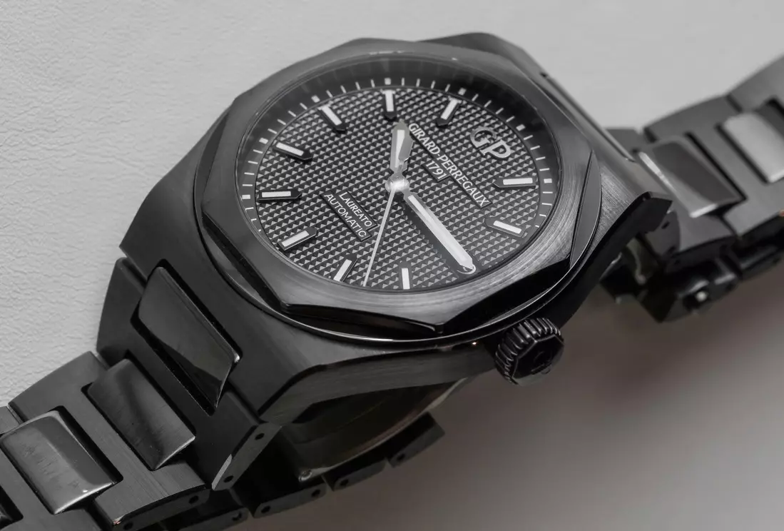 שעון קרמי שחור Girard-Perregaux Laureato 64955_7