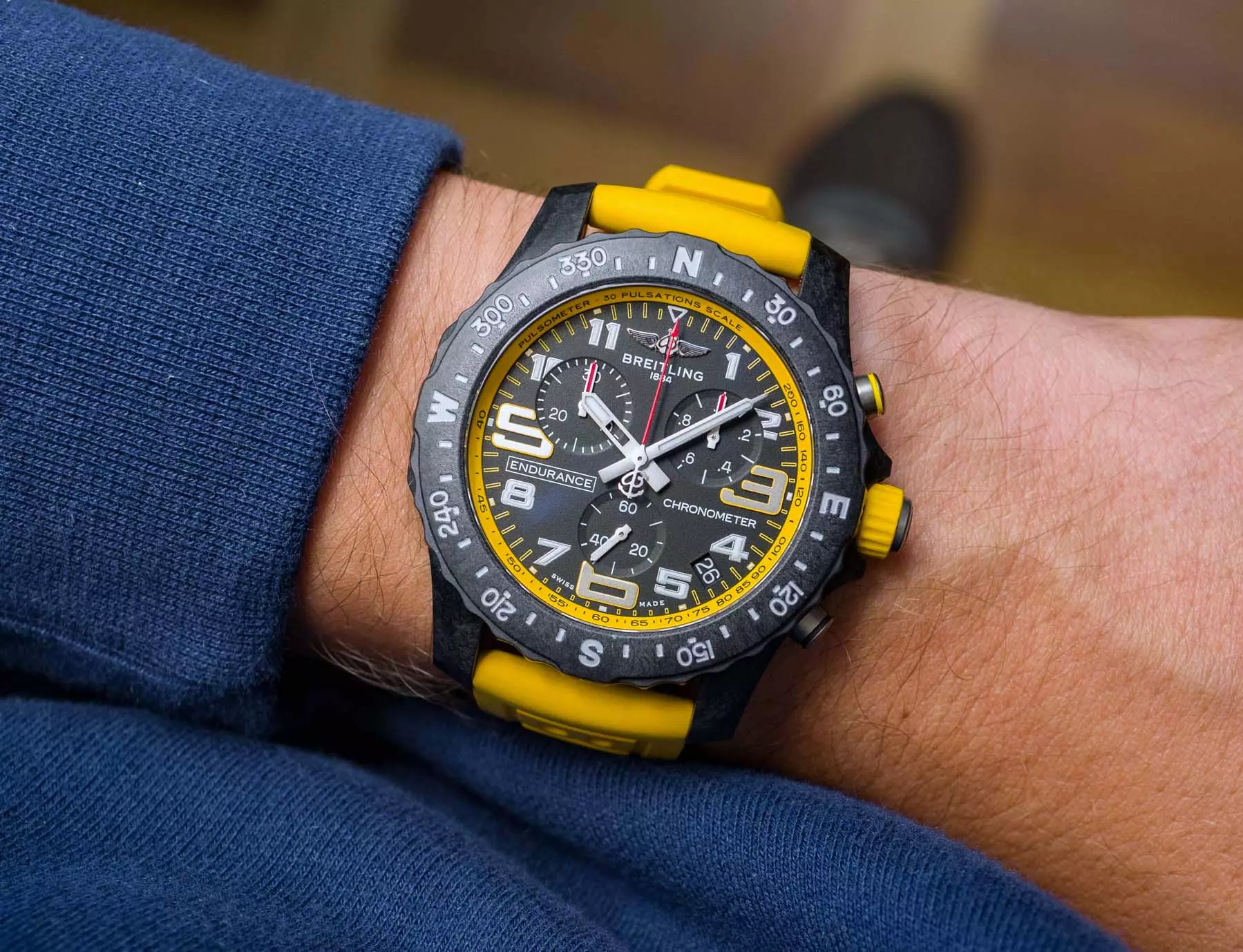 एथलीटहरूको लागि Breitling Endurance प्रो वाचको साथ ह्यान्ड्स-अन 6501_2