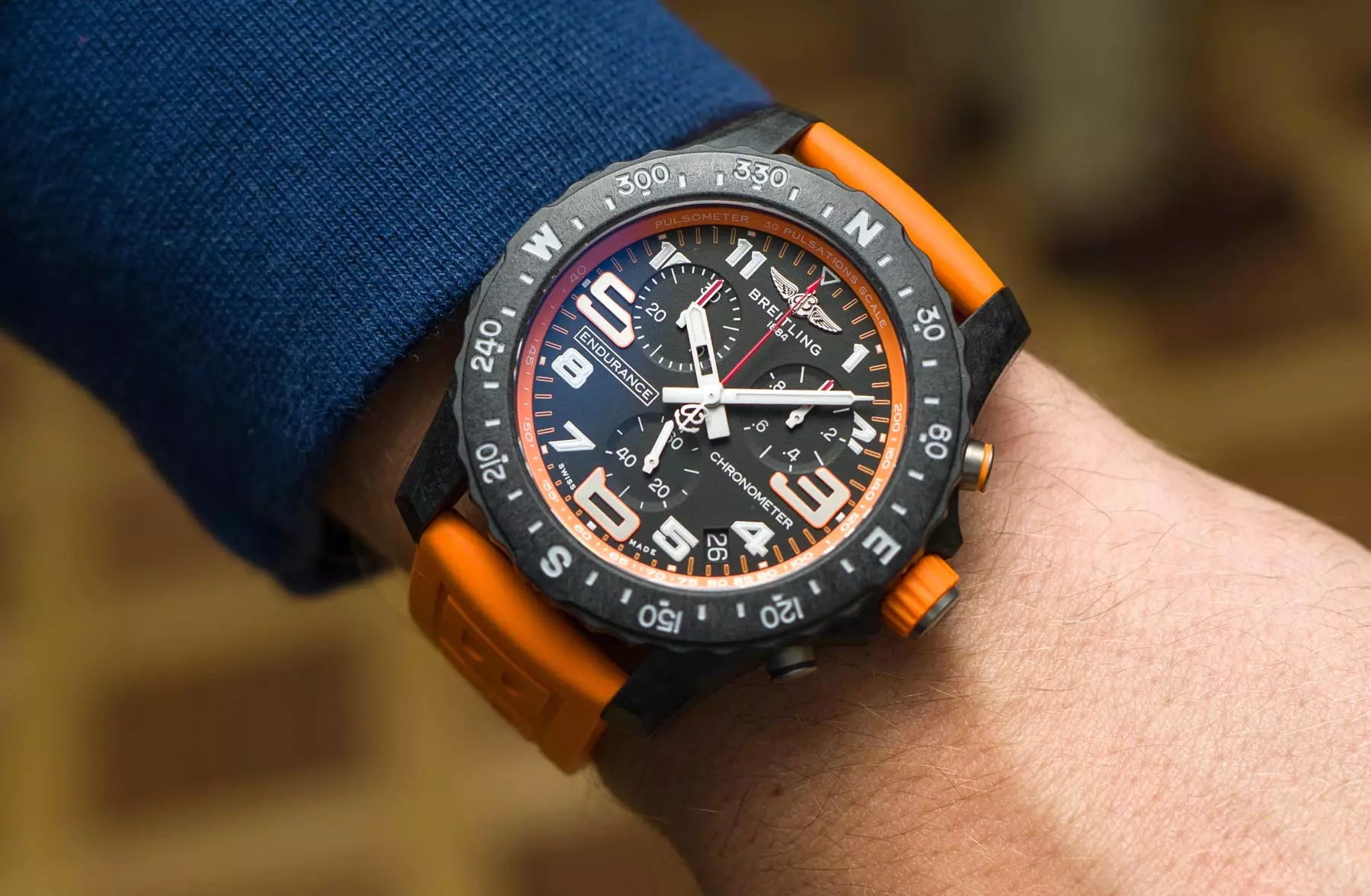 एथलीटहरूको लागि Breitling Endurance प्रो वाचको साथ ह्यान्ड्स-अन 6501_3