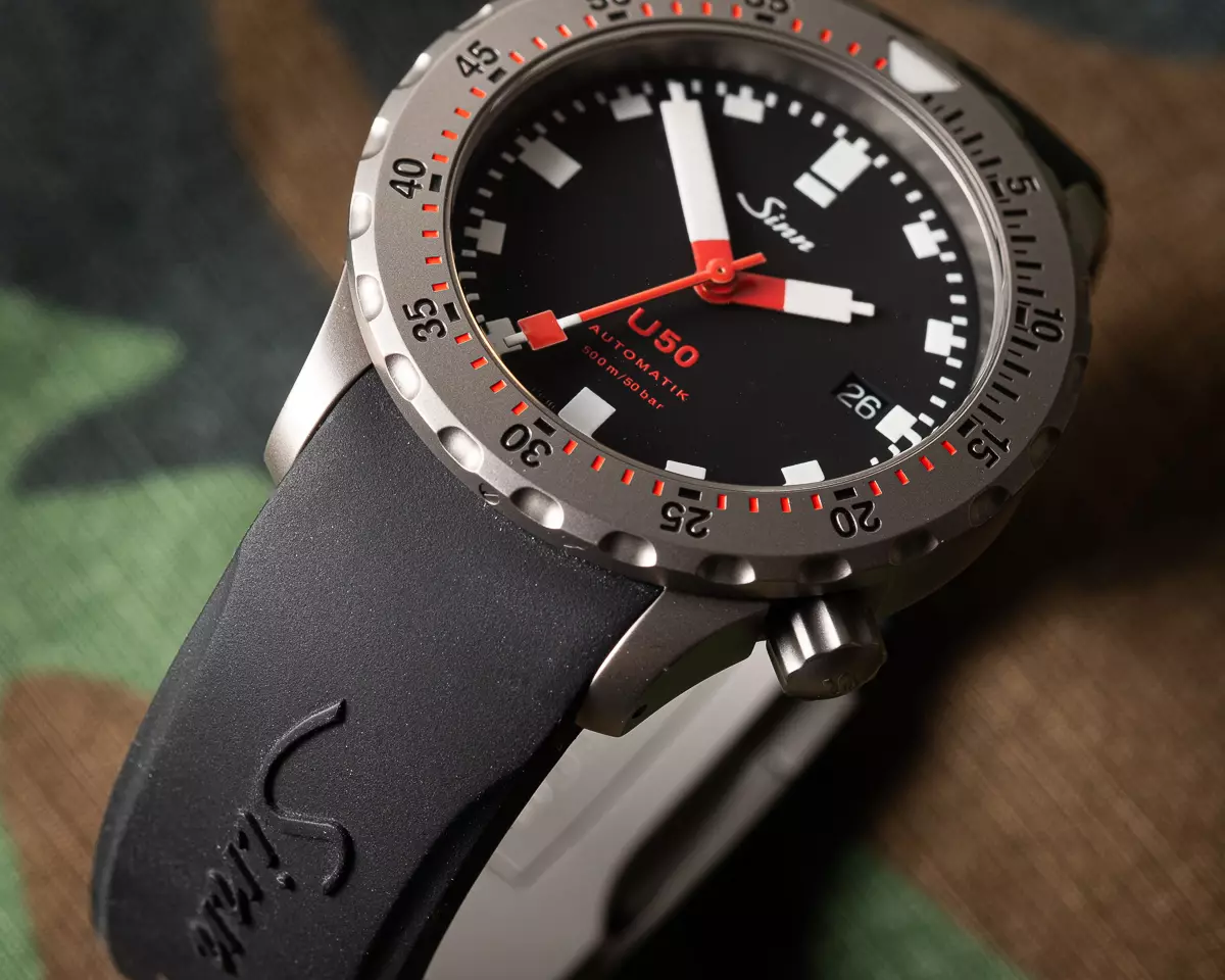 Ժամացույցի ակնարկ. Sinn U50 Diving Watch 6607_2