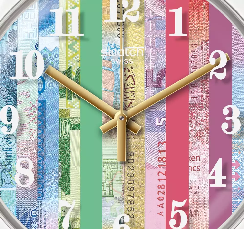 Το ρολόι Swatch COLOURSHIFT γιορτάζει τα 175 χρόνια του περιοδικού Economist 6699_2