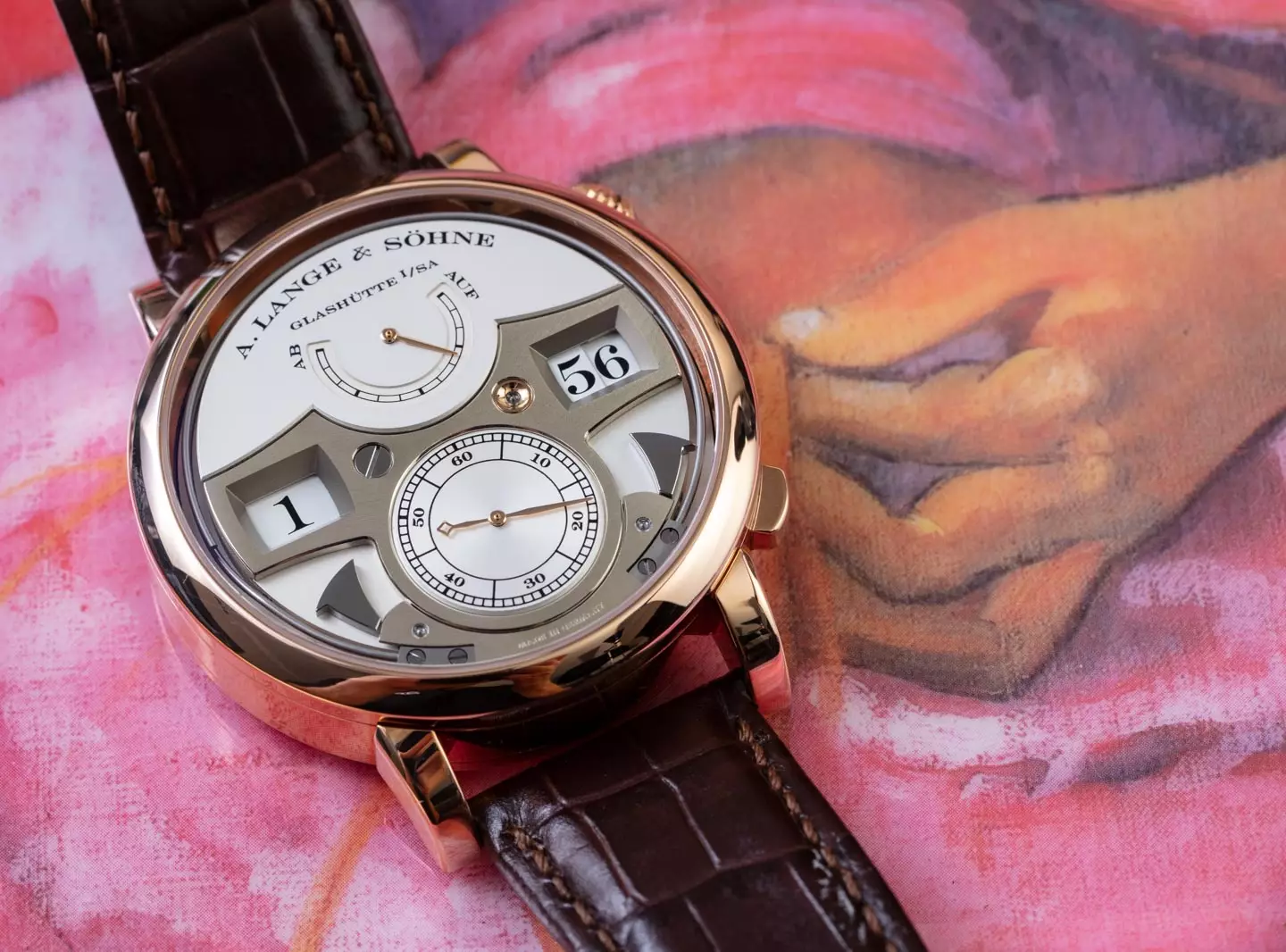 უყურეთ მიმოხილვას: A. Lange & Söhne Zeitwerk Striking Time 6734_10