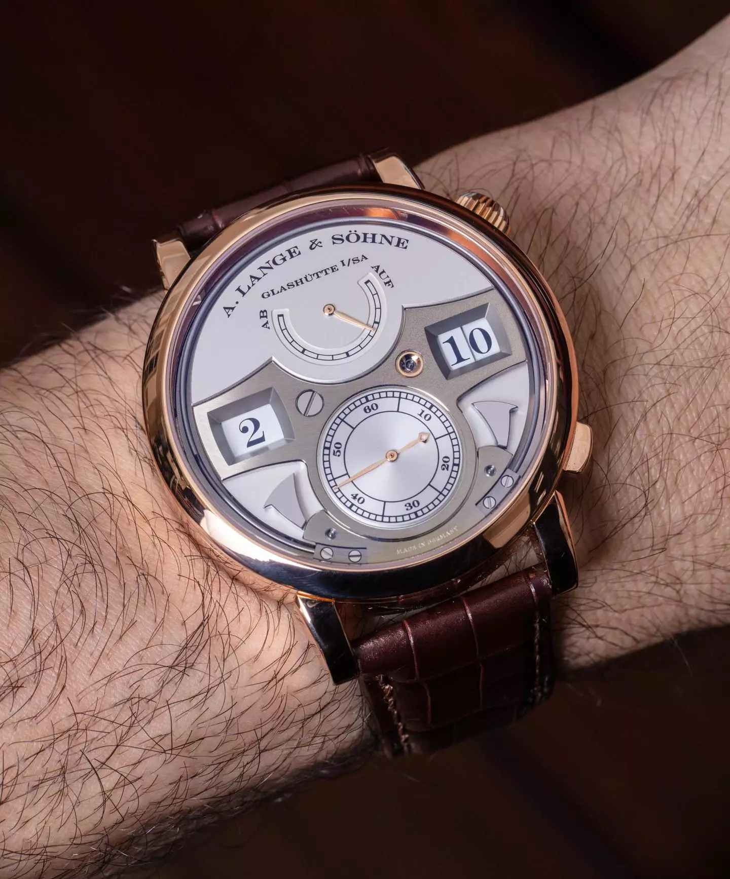 Κριτική παρακολούθησης: A. Lange & Söhne Zeitwerk Striking Time 6734_11