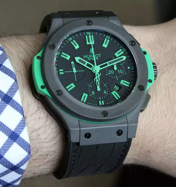 Часы Hublot Red Magic и All Black Green практические занятия 67543_2