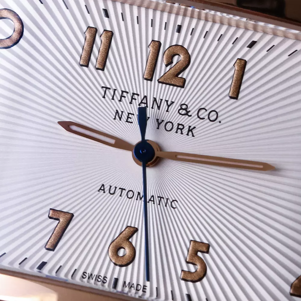 Tiffany & Co. East West Automatic Watch In Rose Gold Review 6754_7