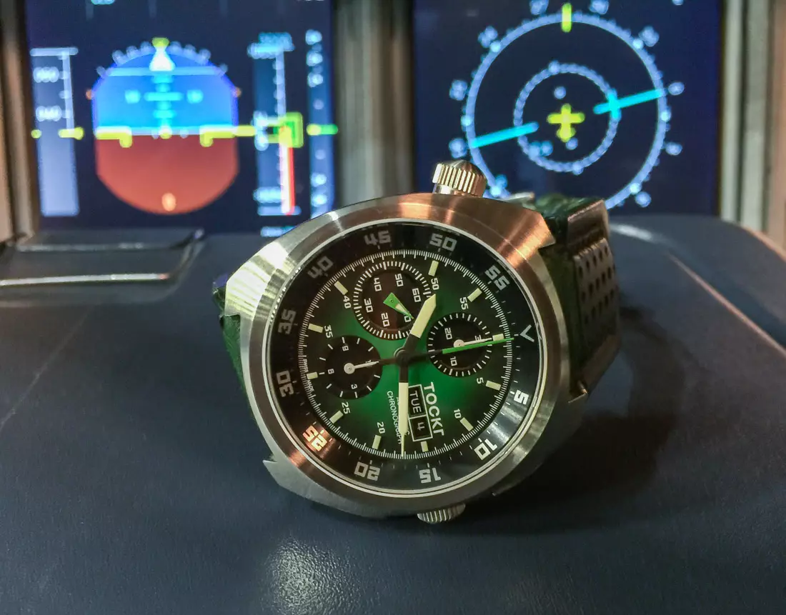 အောင်နိုင်သူ ပြန်လည်သုံးသပ်ချက်- Tockr 'Hulk' Air Defender Chronograph နာရီ 6781_2