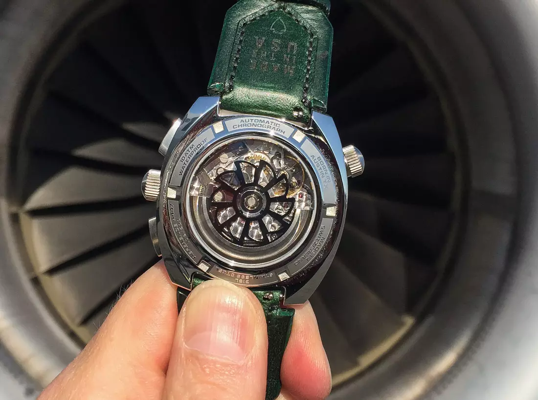 TAZAMA UHAKIKI WA WASHINDI: Saa ya Mlinzi wa Hewa ya Tockr 'Hulk' Chronograph 6781_4