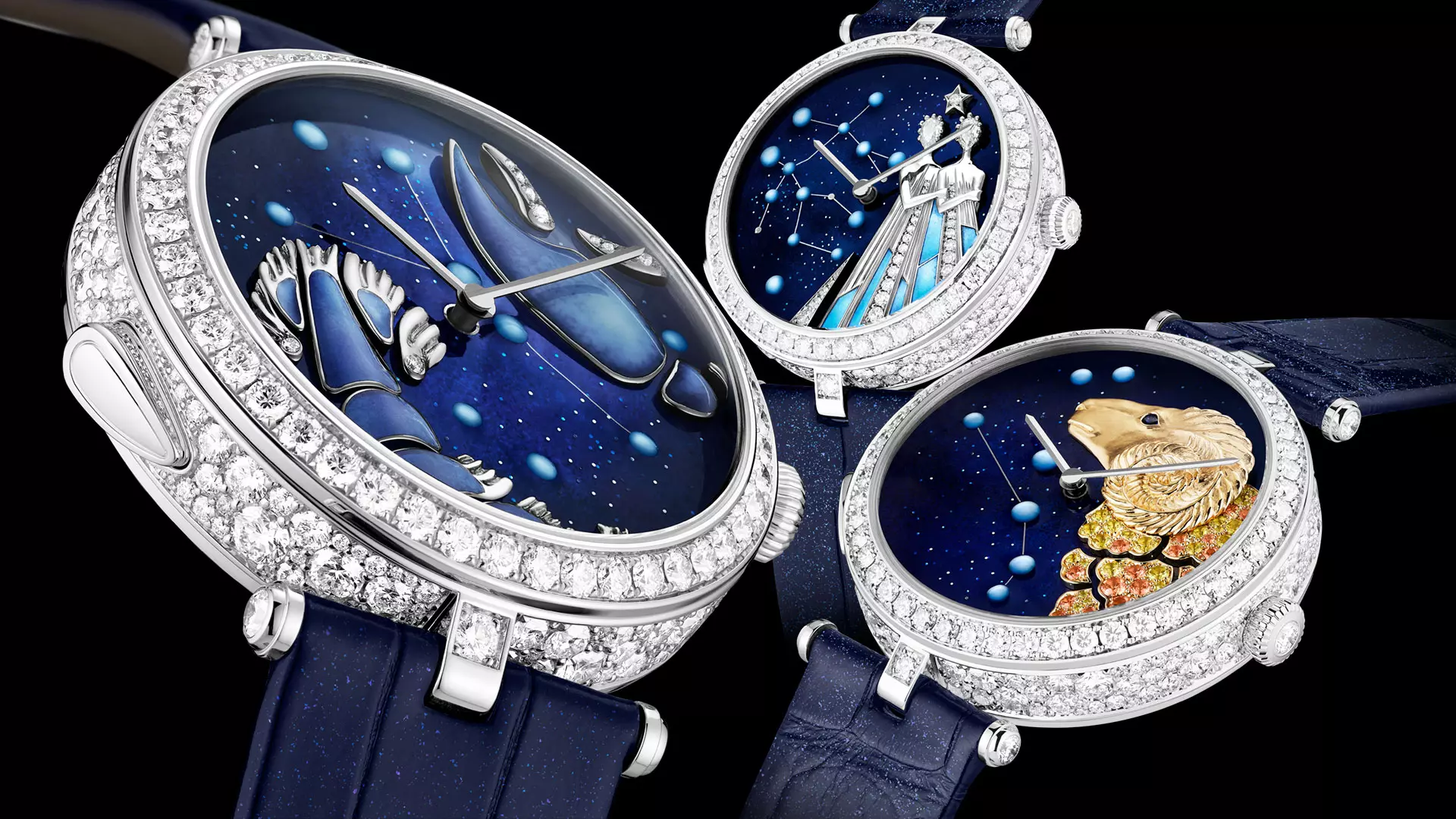 Van Cleef & Arpels Lady Arpels & Tsakar dare Zodiac Lumineux Watches 6925_12