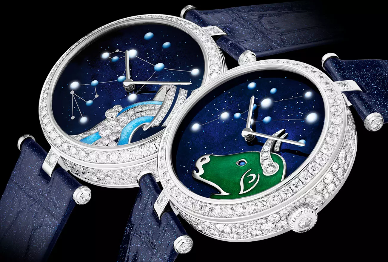 Van Cleef & Arpels Lady Arpels & Tsakar dare Zodiac Lumineux Watches 6925_2