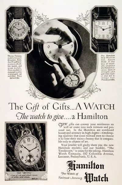 iklan jam tangan hamilton vintage