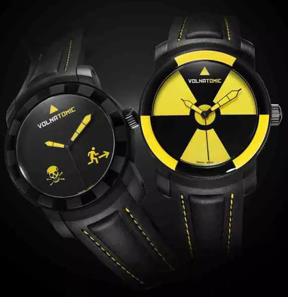 Los relojes Volna Volnatomic son arte radiactivo 6983_1