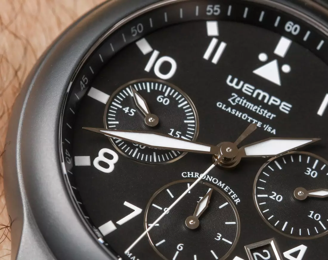 Wempe Zeitmeister Aviator Ceramic Chronograph Watch преглед 7010_3