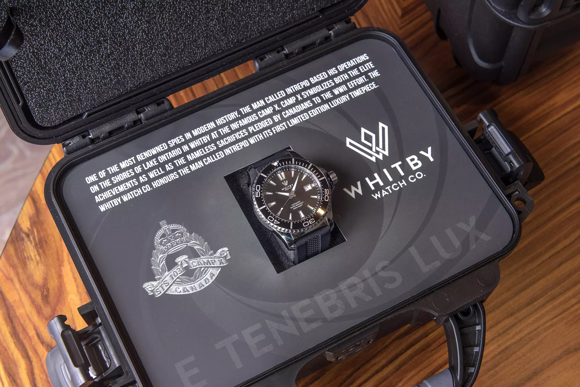 Whitby Watch Co. Intrepid Diver Hands-On: кусочек Канады, вдохновленный Camp X 7021_4