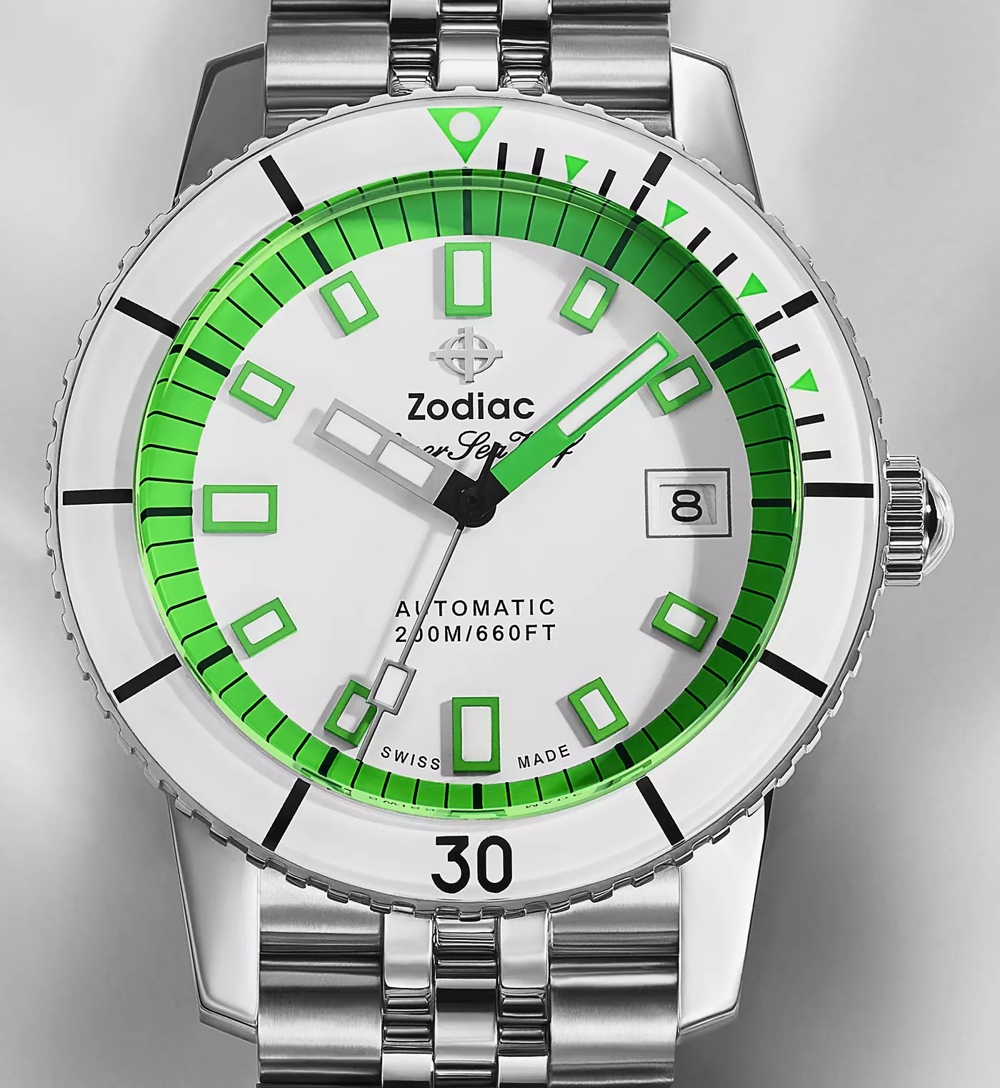 Zodiac Super Sea Wolf 53 Neon ve Super Sea Wolf GMT Neon Saatlerini Tanıttı 7141_4