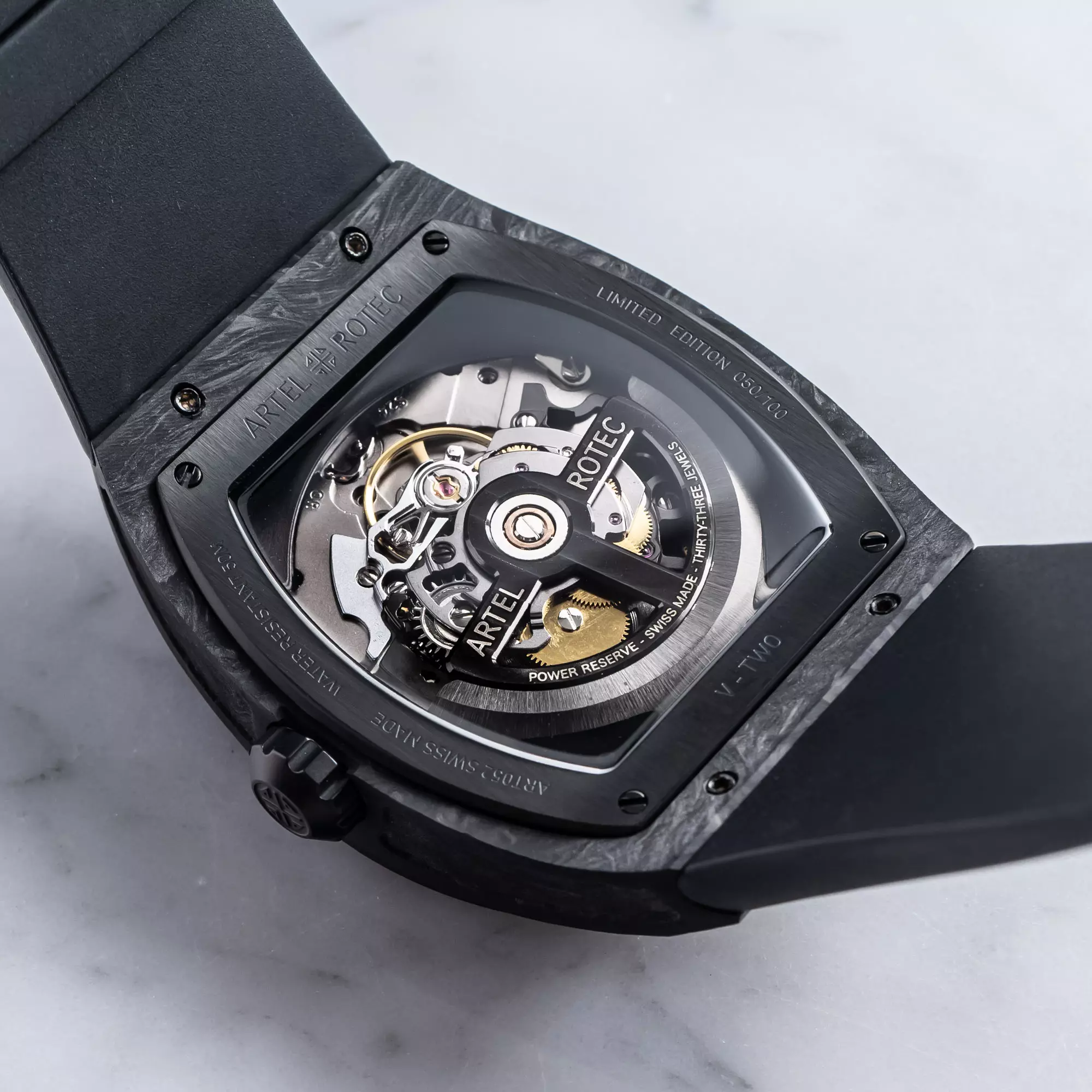Dem Artel Rotec seng V-Serie Watches: A Forged Carbon Star Born In L.A. 7301_4