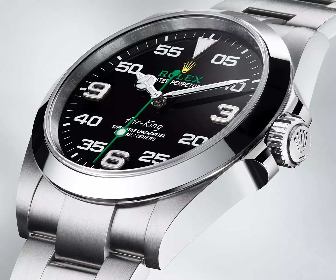 መጀመሪያ ይመልከቱ፡ Rolex Air-King Watch በእንደገና ከተነደፈ መያዣ እና አዲስ ቁጥሮች 7367_4