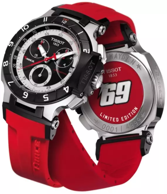 Tissot T-Race Nicky Hayden 2010 Шектеулі шығарылым сағаты 73878_1