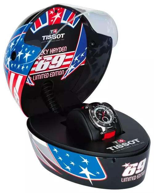 Tissot T-Race Nicky Hayden 2010 Limigita Eldona Horloĝo 73878_4