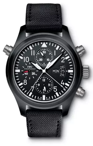 IWC Top Gun Pilot Double Chronograph часовник на eBay