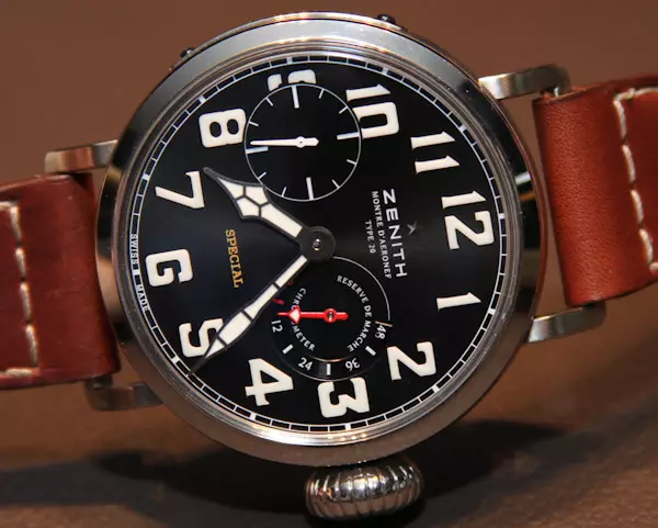 Zenith Pilot Montre d'Aéronef Type 20 Kuckt Hands-on mat Video 75362_5