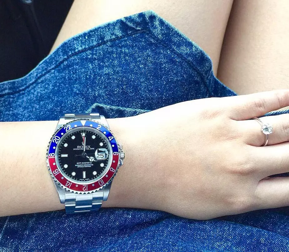 Roelx GMT Master 2 (Εικόνα: χρήστης Instagram @pearlypuffs)