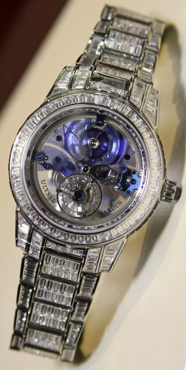 Miljoni dollari beebi: käekella Ulysse Nardin Royal Blue Tourbillon kellaga 76282_1