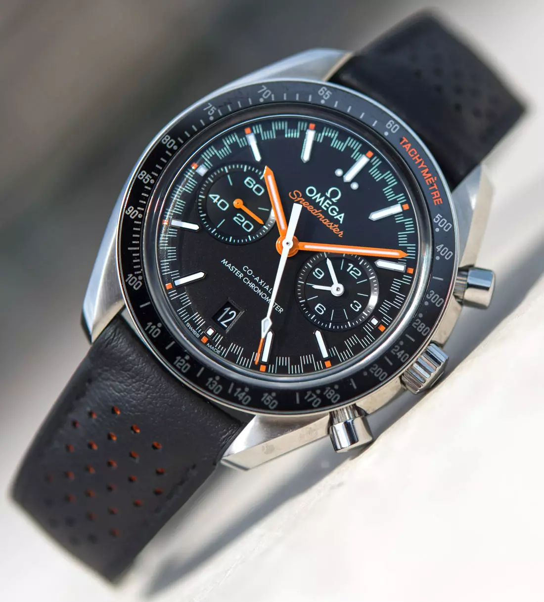 Шарҳи Омега Speedmaster Racing Master Chronometer Watch 7645_2