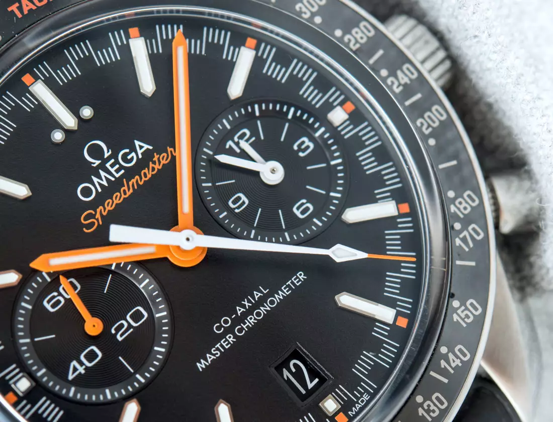 Omega Speedmaster Racing Master Chronometer Watch apskats 7645_4