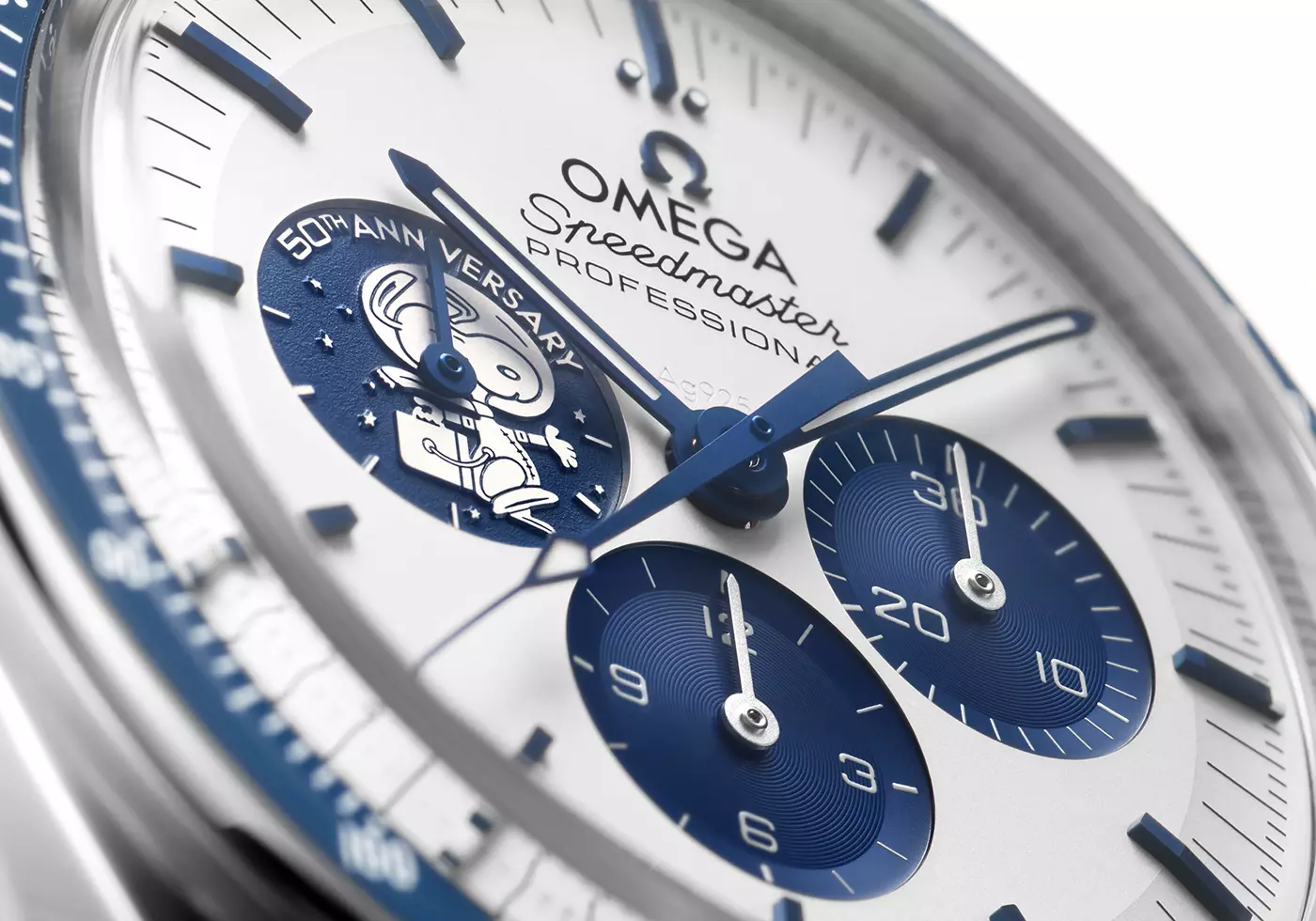 Omega viert het 50-jarig jubileum van de Silver Snoopy Award met nieuwe Speedmaster Moonwatch 7657_2