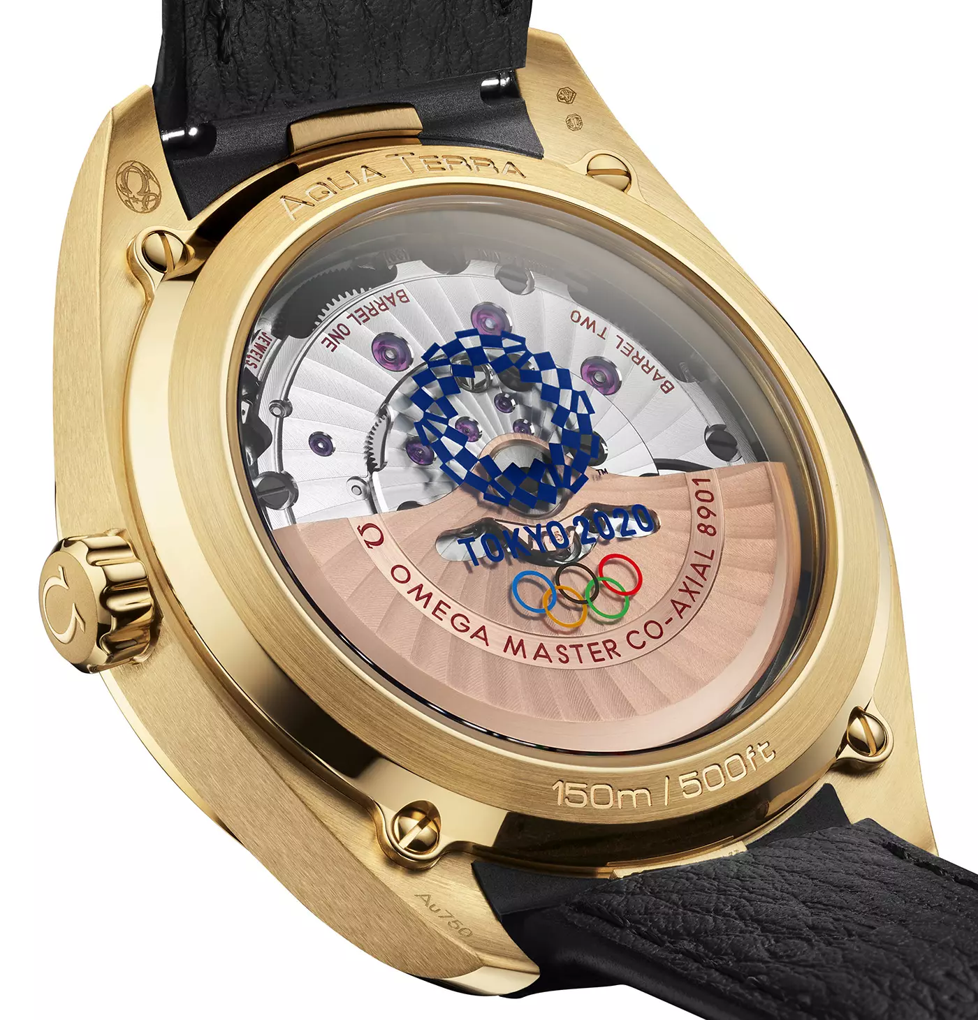 Omega iepazīstina ar zelta pulksteņiem Seamaster Aqua Terra Tokyo 2020 7658_4