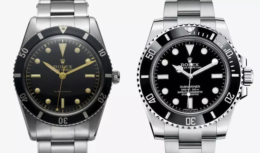 Rolex Submariner ปี 1957 ต่อจากเวอร์ชั่นล่าสุดจากปี 2012