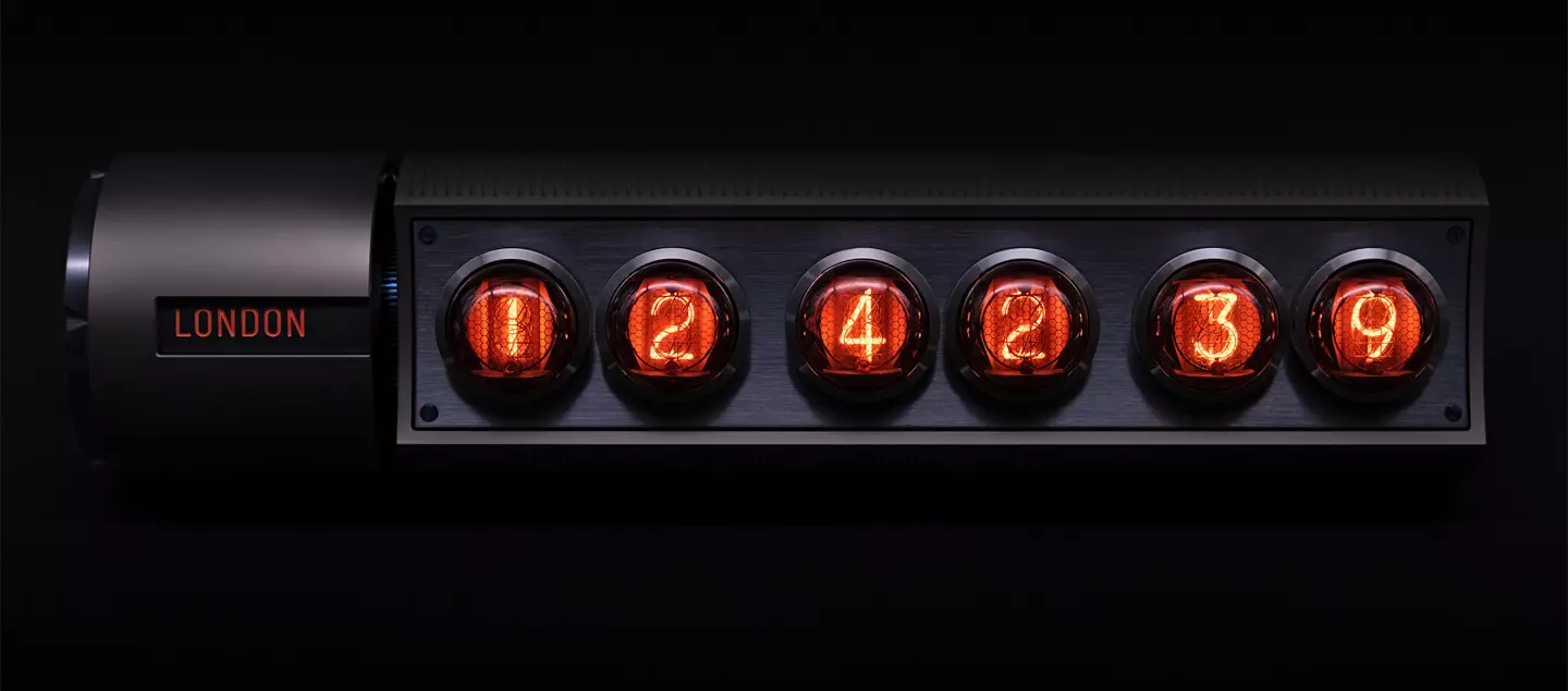 Nixie Time Zone Clock V2 verbindet akribisches Schweizer Design mit nicht mehr hergestellter Leuchtröhrentechnologie 7664_1