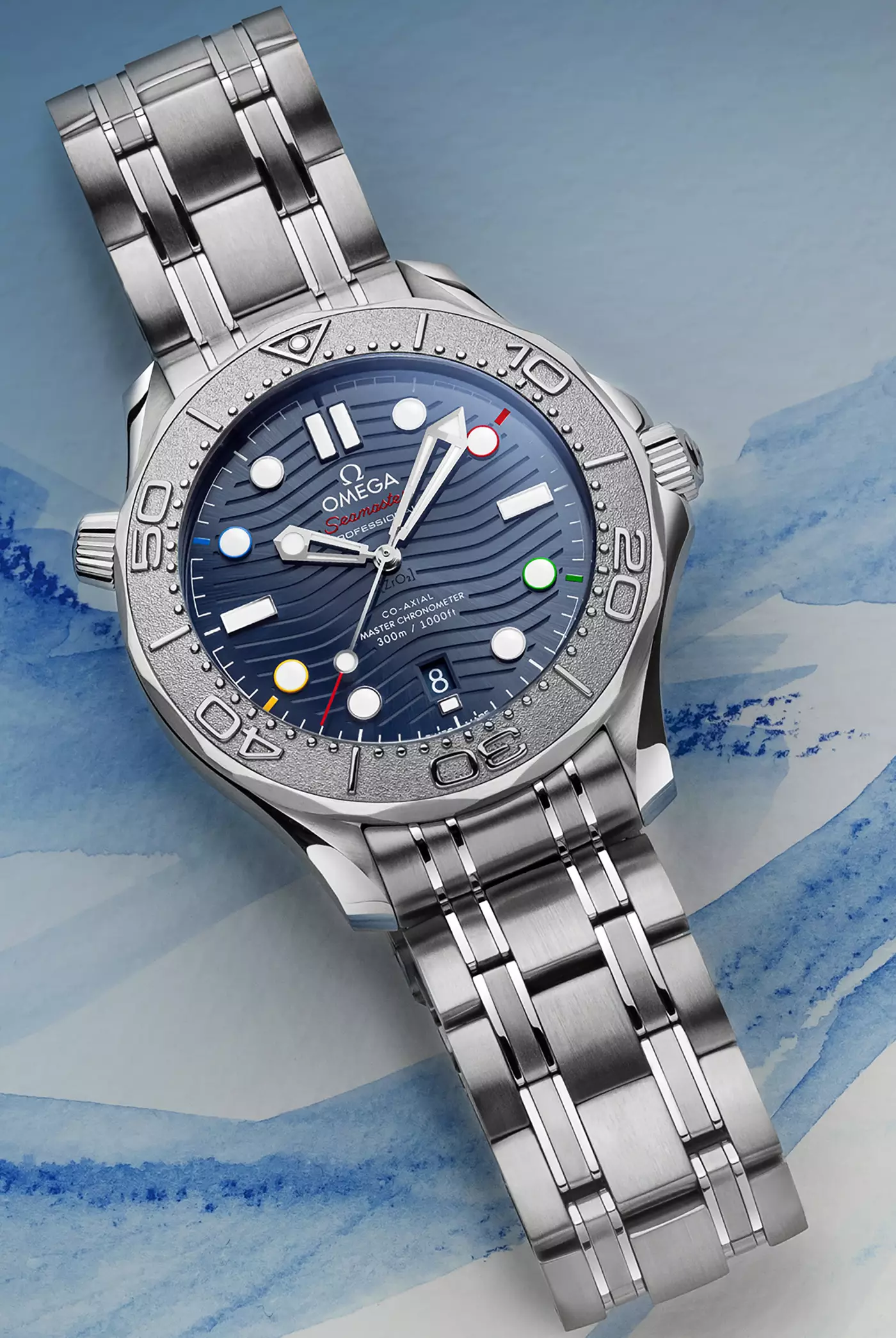 Omega Seamaster Diver 300M «بېيجىڭ 2022» ئالاھىدە نۇسخىسىنى ئېلان قىلدى 7722_5