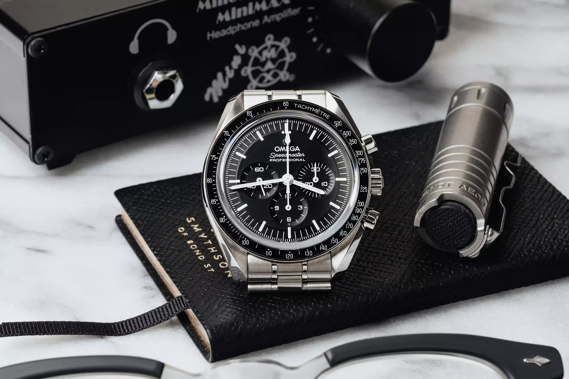 Tes-On Nrog Omega Speedmaster Professional Moonwatch Master Chronometer Sapphire Sandwich 7724_1