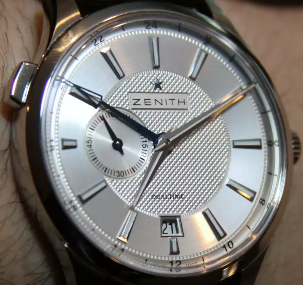 Zenith Captain Dual Time Watch Eskuak 77966_5