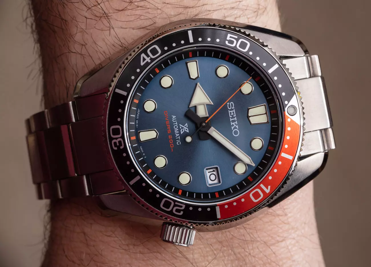 Eskuak: Seiko Prospex SPB097 Twilight Blue '1968 Diver Reimagined' eta SPB105 Erlojuak 7801_1